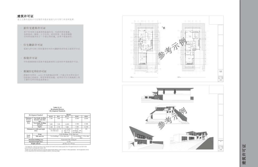 Building permit set Chinese – Upstream Construction LLC